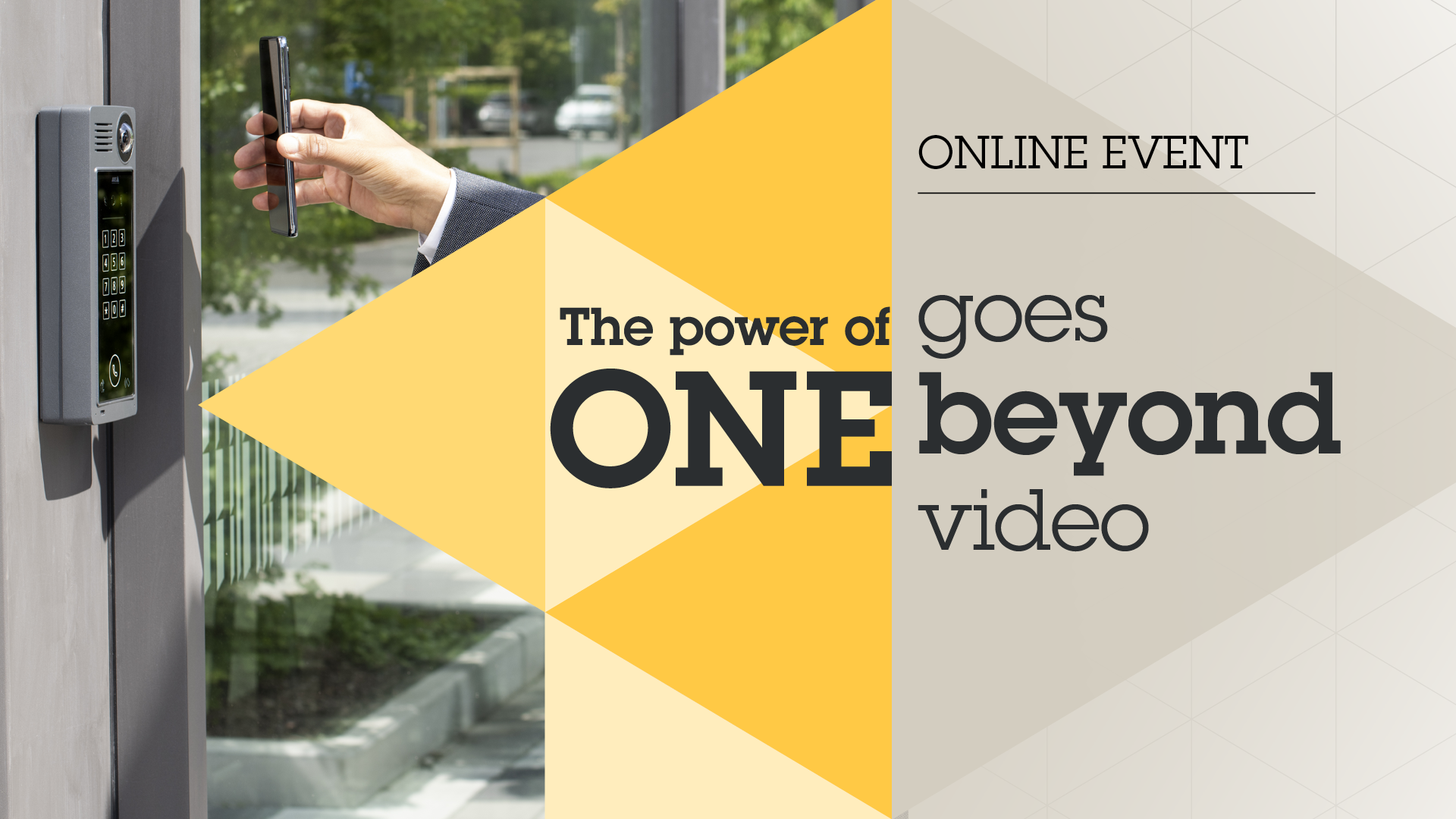 The power of ONE: Access control and video in a single-vendor solution ...
