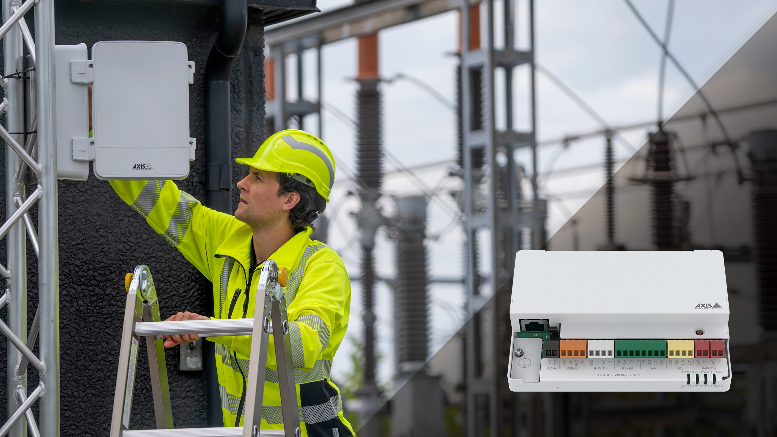 Advanced I/O and relay module with expansion module for extended system ...