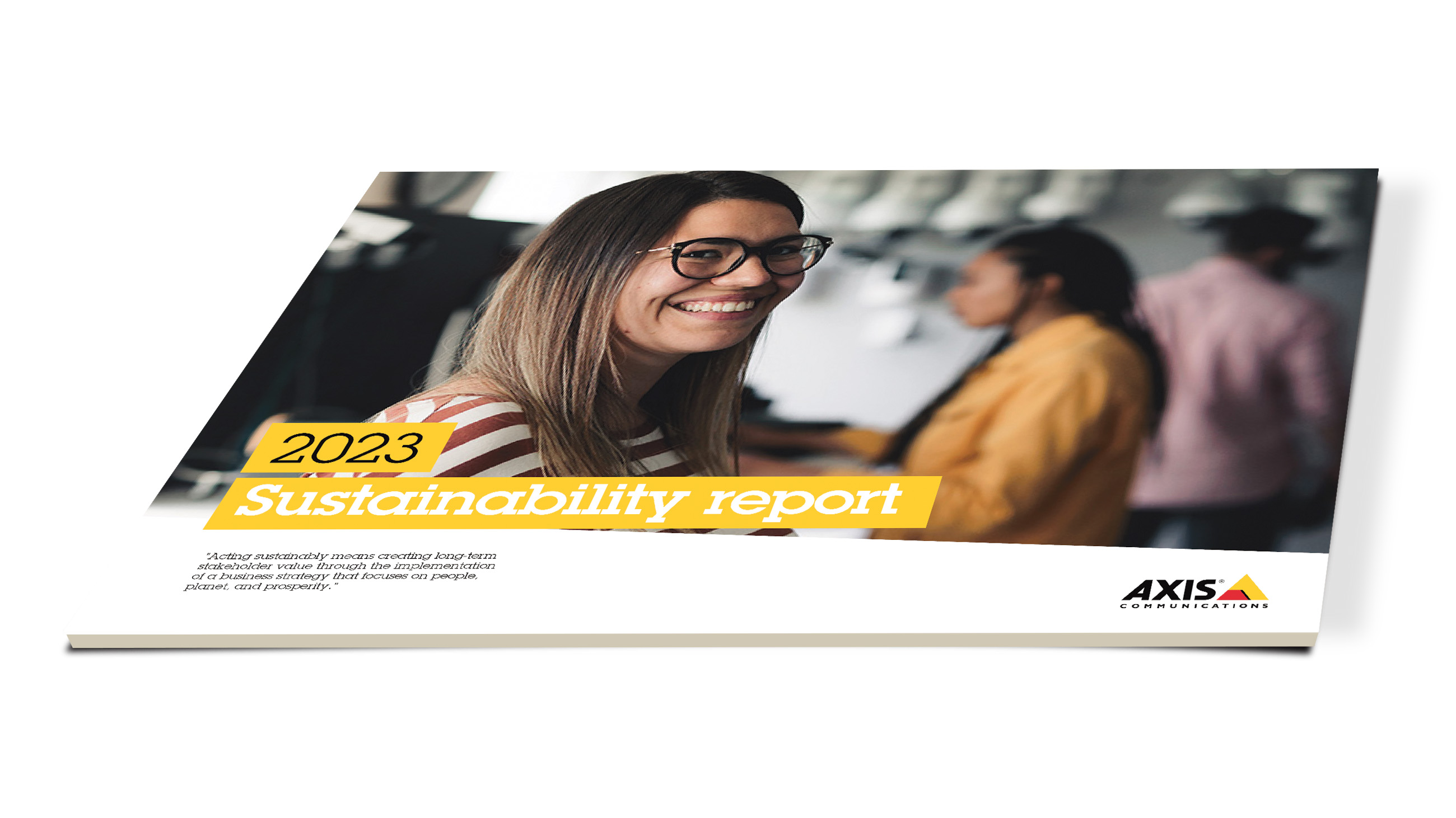 Axis Sustainability Report 2023 | Axis Communications