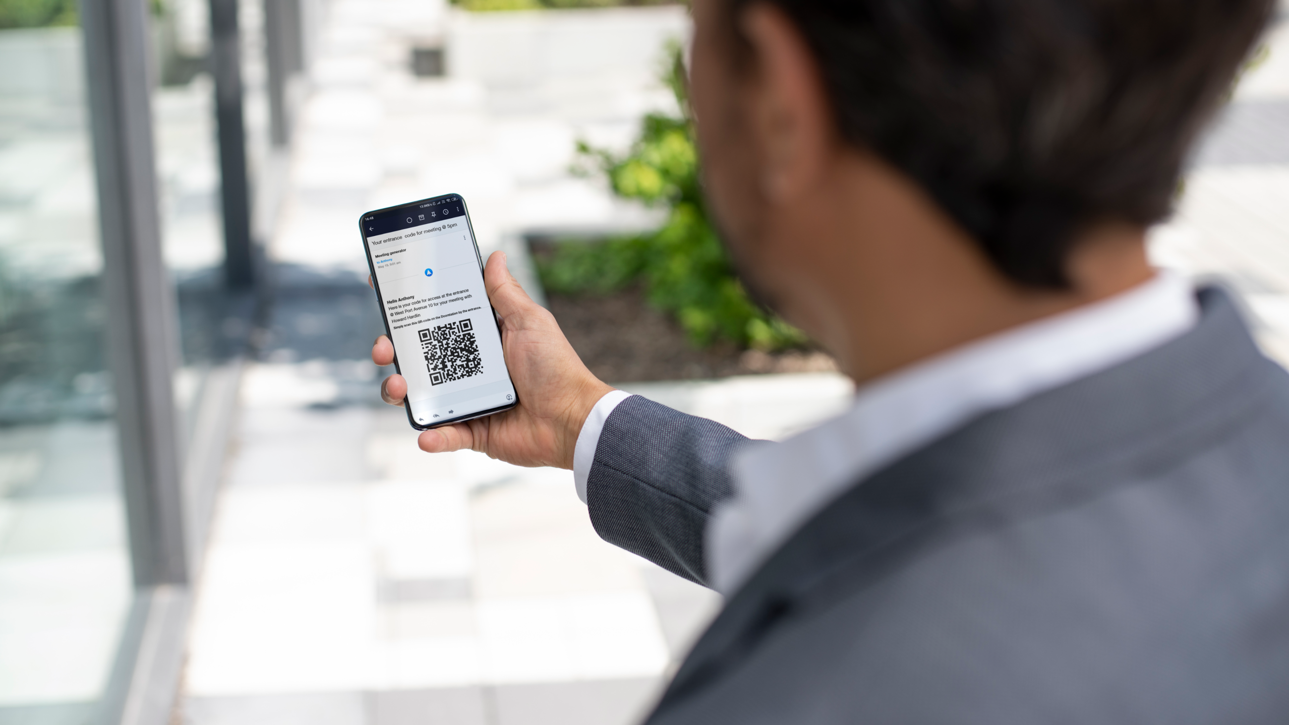 QR codes for smart, cost-effective access control | Axis Communications