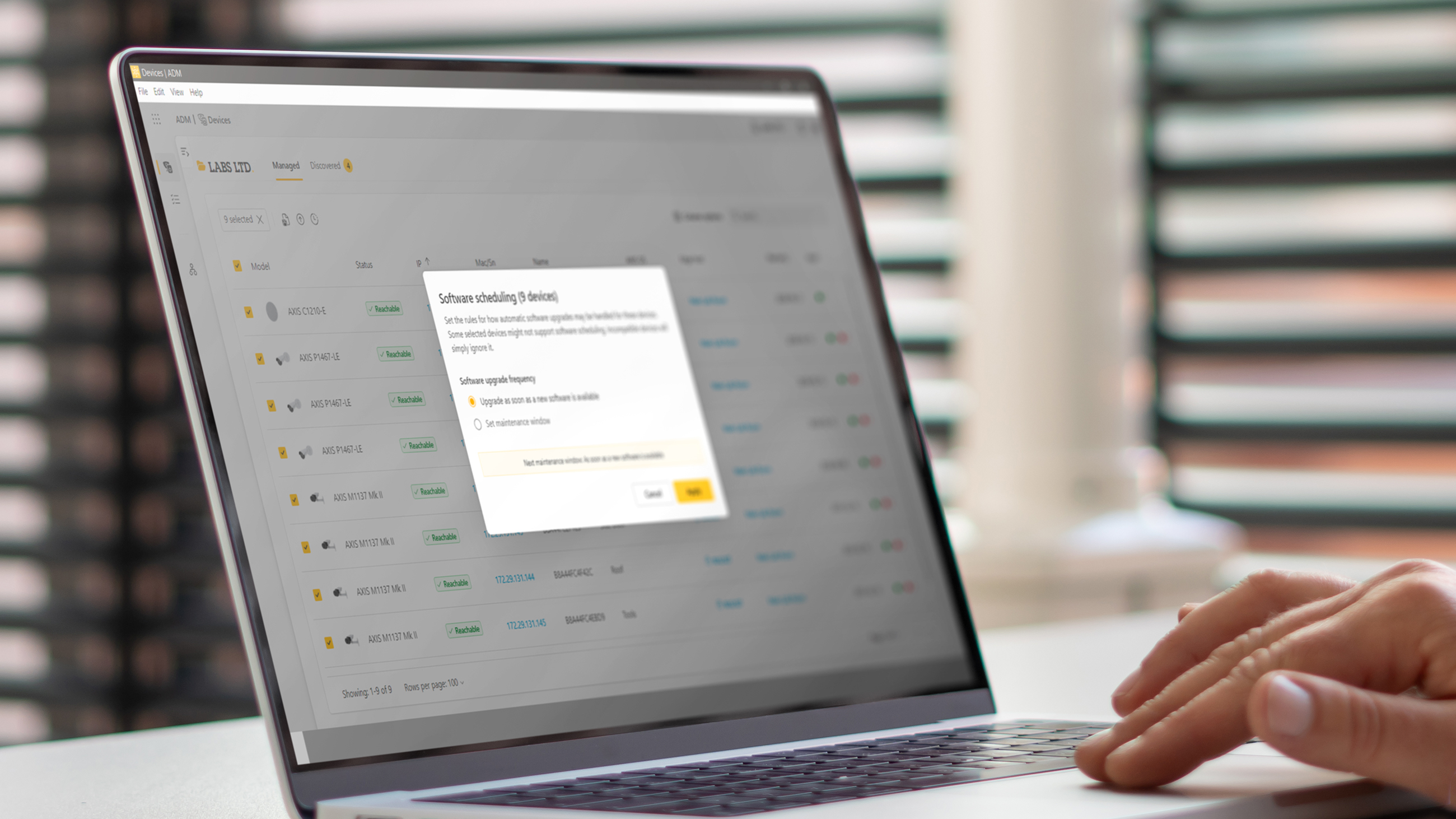 Easily manage your Axis devices, anytime, anywhere | Axis Communications