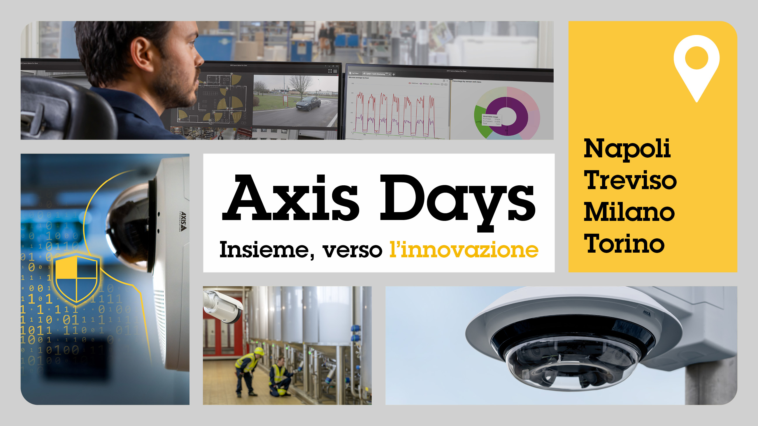 Axis Days 2025 - Axis porta in tour l’evoluzione della sicurezza intelligente | Axis Communications