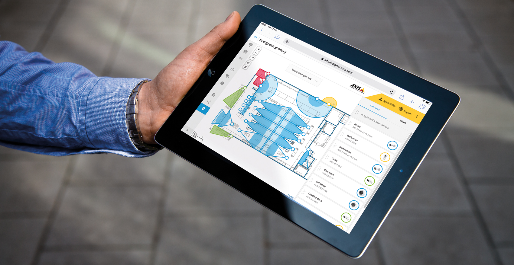AXIS Site Designerを使用して監視プロジェクトを迅速に完了させる方法 | Axis Communications