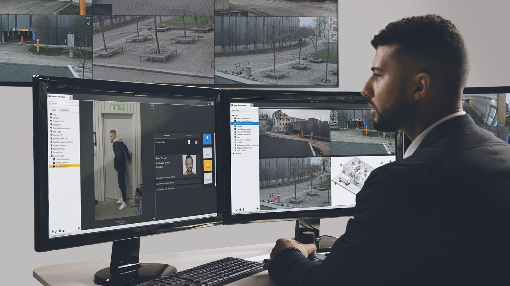 Enhancing security through unified video surveillance and access ...