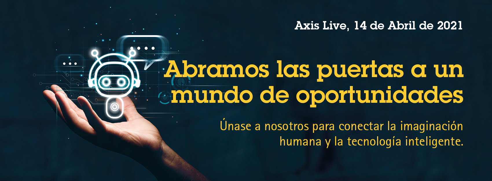 Ven al evento digital Axis Live | Axis Communications