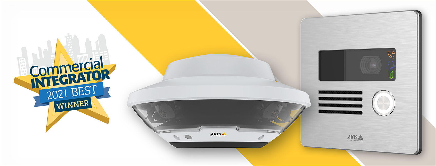 Axis Communications awarded two Commercial Integrator’s 2021 BEST Award ...
