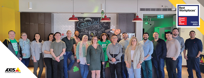 Axis Communications recognized on 2022 Best Workplaces™ in Canada list ...