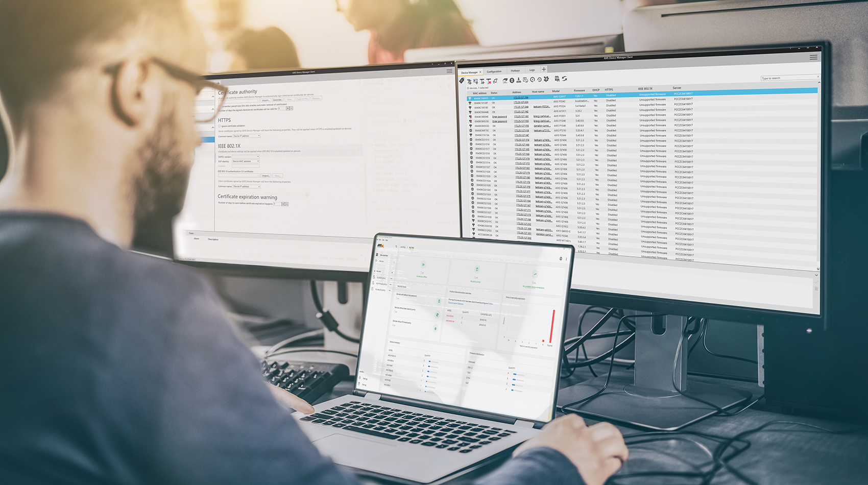 Device Management and cybersecurity through the lifecycle | Axis ...