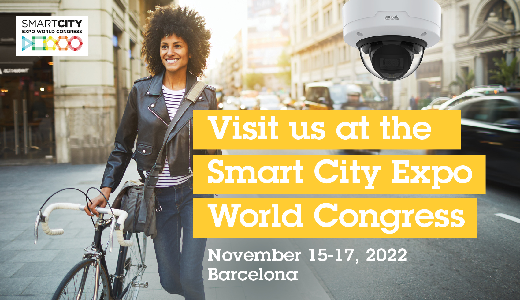 Axis Communications sera à Smart City Expo World Congress 2022 à ...