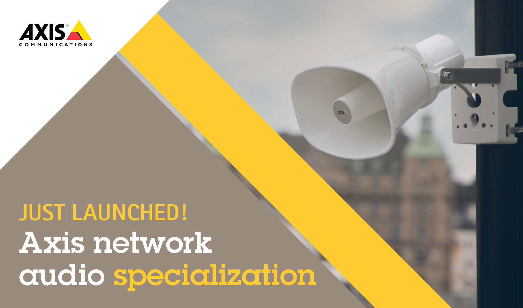 Network audio specialization: Additional education, added value | Axis Communications