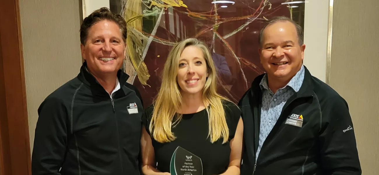 Axis Communications awarded Partner of the Year at Wesco’s 2024 ...