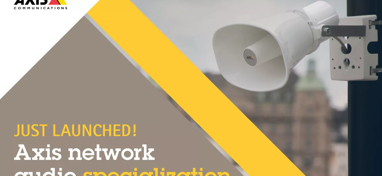 Network audio specialization: Additional education, added value | Axis Communications