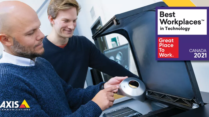 Axis Communications Canada Named to the 2021 List of Best Workplaces in ...